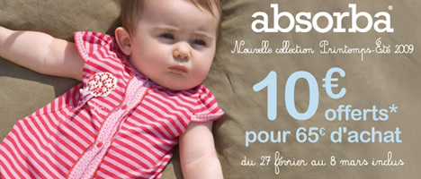 absorba › Que pour les enfants